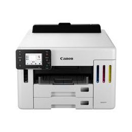 Canon Maxify GX5550, Tintenstrahldrucker wei&szlig;, USB, LAN, WLAN, Duplex (Druck)