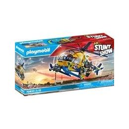 Playmobil 70833 Air Stuntshow Filmcrew-Helikopter, Konstruktionsspielzeug Serie: Air Stuntshow Teile: 36 -teilig Altersangabe: von 5 Jahren bis 12 Jahren Material: Kunststoff