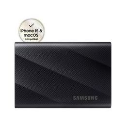 Samsung Portable SSD T9 4 TB, Externe SSD schwarz, USB 3.2 Gen 2x2 (20Gbps) Kapazität: 4 TB Datentransferrate: Lesen: 2.000 MB/s, Schreiben: 2.000 MB/s