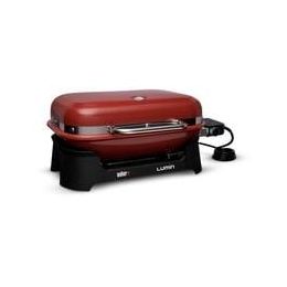 Weber Lumin Elektrogrill dunkelrot, 2.200 Watt