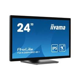 iiyama ProLite T2438MSC-B1, LED-Monitor 60.5 cm (23.8 Zoll), schwarz (matt), FullHD, IPS, Touchscreen