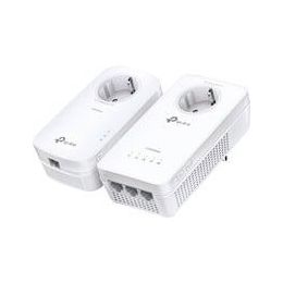 TP-LINK TL-WPA1300P AV1300 Gigabit Passthrough Powerline ac Wi-Fi Kit