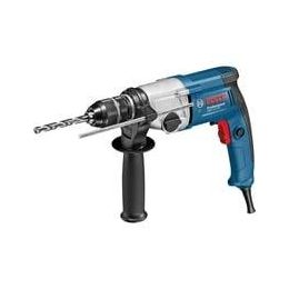 Bosch Bohrmaschine GBM 13-2 RE Professional blau, 750 Watt Leistung/Spannung: 750 Watt Drehzahl max.: 3.000 U/min Drehmoment max.: 39,5 Nm Werkzeugaufnahme: Zahnkranz-Bohrfutter