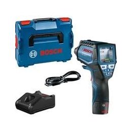 Bosch Thermodetektor GIS 1000 C Professional L-Boxx blau/schwarz, Li-Ionen-Akku 1,5 Ah, in L-BOXX Messgenauigkeit: 2 % Betriebsart: Akku, Batterie Gewicht: 600 g