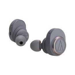 Audio-Technica ATH-CKR7TWGY, Headset grau Kopfhörertyp: In-Ear Ohrkanalhörer Geeignet für: Mobile Abspielgeräte, Mobiltelefone Drahtlose Verbindung: Ja, via Bluetooth, TWS (True Wireless)