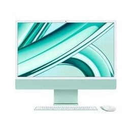 iMac 59,62 cm (24") M3 2023, MAC-System grün/hellgrün, macOS, Deutsch Prozessor: Apple M3 Grafik: Apple M3 8-Core GPU Speicher: 8 GB Arbeitsspeicher | 256 GB SSD-Festplatte Display: 59,62 cm (24 Zoll)