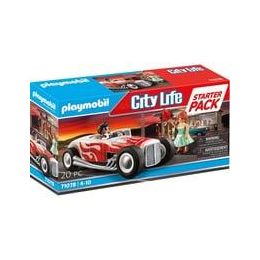 Playmobil 71078 City Life Starter Pack Hot Rod, Konstruktionsspielzeug Serie: City Life Teile: 20 -teilig Altersangabe: von 4 Jahren bis 10 Jahren Material: Kunststoff