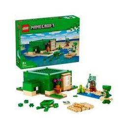 Lego 21254 Minecraft Das Schildkrötenstrandhaus, Konstruktionsspielzeug Serie: Minecraft Teile: 234 -teilig Altersangabe: ab 8 Jahren Material: Kunststoff