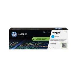 HP Toner cyan 220X Typ: Tonerkartusche Druckfarbe: Cyan Volumen: 5.500 Blatt (Farbe) Geeignet für: Hewlett-Packard