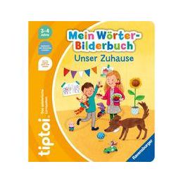 Ravensburger tiptoi Mein Wörter-Bilderbuch: Unser Zuhause, Lernbuch Serie: tiptoi Bücher Altersangabe: von 36 Monaten bis 4 Jahren Seitenzahl: 12 Seiten