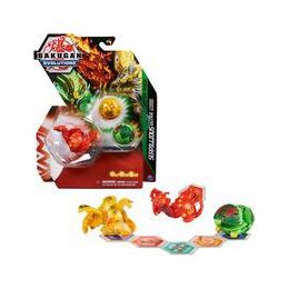 Spin Master Bakugan Evolutions Starter Pack mit 3 Bakugan, Geschicklichkeitsspiel Ultra Pyrus Serpillious, Basic Ventus Hydorous, Basic Aurelus Pegatrix Serie: Bakugan Art: Geschicklichkeitsspiel Altersangabe: von 6 Jahren bis 15 Jahren Zielgruppe: Jugendliche, Schulkinder