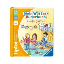 Ravensburger tiptoi Mein Wörter-Bilderbuch: Kindergarten, Lernbuch Serie: tiptoi Bücher Altersangabe: von 36 Monaten bis 4 Jahren Seitenzahl: 12 Seiten