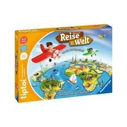 Ravensburger tiptoi Unsere Reise um die Welt, Brettspiel Spieleranzahl: 1 - 4 Spieler Spieldauer: 20 Minuten Altersangabe: von 4 Jahren bis 7 Jahren Serie: tiptoi Spiele