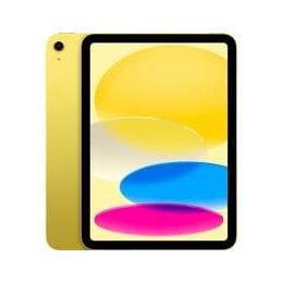 iPad 256GB, Tablet-PC gelb, Gen 10 / 2022 Prozessor: Apple A14 Bionic Speicher: 256 GB Display: 27,69 cm (10,9 Zoll) Farbe: gelb