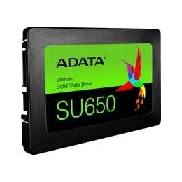 A-DATA Ultimate SU650 480 GB, SSD schwarz, SATA 6 Gb/s, 2,5"