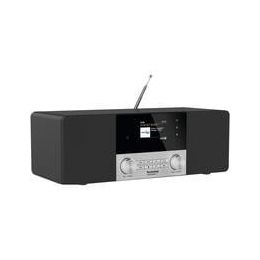 Technisat DIGITRADIO 4 C schwarz/silber, DAB+, UKW, Bluetooth Tuner: FM (UKW), RDS, DAB, DAB+ Netzwerk: Bluetooth Eingänge: 1x 3,5-mm-Klinke, 1x Antenne (FM)