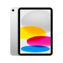 iPad 256GB, Tablet-PC silber, 5G, Gen 10 / 2022 Prozessor: Apple A14 Bionic Speicher: 256 GB Display: 27,69 cm (10,9 Zoll) Farbe: silber