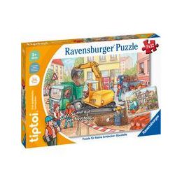 Ravensburger tiptoi Puzzle für kleine Entdecker: Baustelle Teile: 24 (2x 12) Altersangabe: ab 36 Monaten