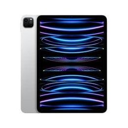 iPad Pro 11" (1 TB), Tablet-PC silber, Gen 4 / 2022 Prozessor: Apple M2 Speicher: RAM: 16 GB, Festspeicher: 1024 GB Display: 27,96 cm (11 Zoll) Farbe: silber