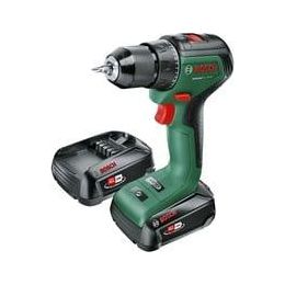 Bosch Akku-Bohrschrauber UniversalDrill 18V-60 gr&uuml;n/schwarz, 2x Li-Ionen Akku 2,0Ah, Koffer, POWER FOR ALL ALLIANCE