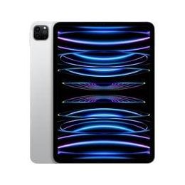 iPad Pro 11" (512 GB), Tablet-PC silber, Gen 4 / 2022 Prozessor: Apple M2 Speicher: RAM: 8 GB, Festspeicher: 512 GB Display: 27,96 cm (11 Zoll) Farbe: silber