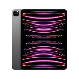 iPad Pro 12,9" (1 TB), Tablet-PC grau, 5G, Gen 6 / 2022 Prozessor: Apple M2 Speicher: RAM: 16 GB, Festspeicher: 1024 GB Display: 32,77 cm (12,9 Zoll) Farbe: grau