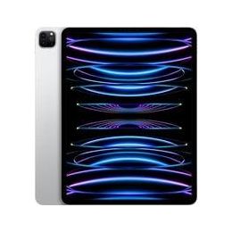 iPad Pro 12,9" (512 GB), Tablet-PC silber, Gen 6 / 2022 Prozessor: Apple M2 Speicher: RAM: 8 GB, Festspeicher: 512 GB Display: 32,77 cm (12,9 Zoll) Farbe: silber