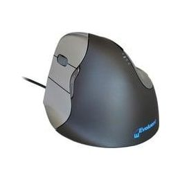 Evoluent Vertical Mouse 4 LH, Maus schwarz/grau