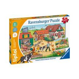 Ravensburger tiptoi Puzzle für kleine Entdecker: Bauernhof Teile: 24 (2x 12) Altersangabe: ab 36 Monaten