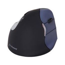 Evoluent Vertical Mouse 4 Wireless RH, Maus schwarz/blau