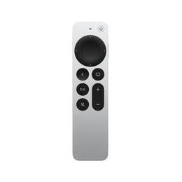 Apple Siri Remote (3. Generation), Fernbedienung silber Signalübertragung: Infrarot Produktgruppe: Mediaplayer Produkttyp: Fernbedienung