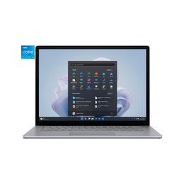 Microsoft Surface Laptop 5 Commercial, Notebook platin, Windows 11 Pro, 256GB, i5, 34.3 cm (13.5 Zoll), 256 GB SSD Prozessor: Intel Core i5-1245U Grafik: Intel Iris Xe Graphics Speicher: 8 GB LPDDR5X-Arbeitsspeicher | 256 GB SSD-Festplatte Display: 34,3 cm (13,5 Zoll)