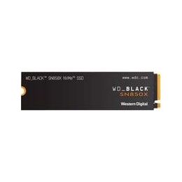 Western Digital Black SN850X NVMe SSD 1 TB schwarz, PCIe 4.0 x4, NVMe, M.2 2280