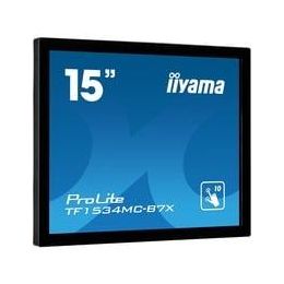 iiyama ProLite TF1534MC-B7X, LED-Monitor 38 cm (15 Zoll), schwarz, WXGA, TN, Touchscreen