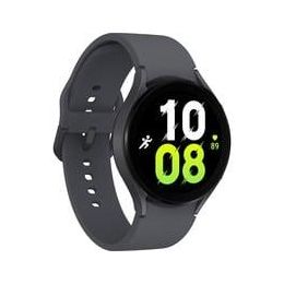 Samsung Galaxy Watch5 (R915), Smartwatch graphit, 44 mm, LTE Display: 3,56 cm (1,4 Zoll) Kommunikation: NFC, WLAN 802.11 b, WLAN 802.11 a, WLAN 802.11 g, WLAN 802.11 n Touchscreen: mit Touchscreen