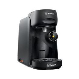 Bosch Tassimo Finesse TAS16B2, Kapselmaschine schwarz Kapazität: 0,7 Liter Verbrauch: 1.400 Watt (Betrieb) System: Tassimo Abmessungen: 157 x 366 x 265 mm