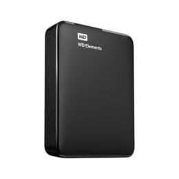Western Digital Elements Portable 2 TB, Externe Festplatte schwarz, Micro-USB-B 3.2 Gen 1 (5 Gbit/s)