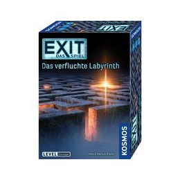 Kosmos EXIT - Das verfluchte Labyrinth, Partyspiel Spieleranzahl: 1 - 4 Spieler Spieldauer: 1 Stunde und 30 Minuten Altersangabe: ab 10 Jahren Serie: EXIT - Das Spiel