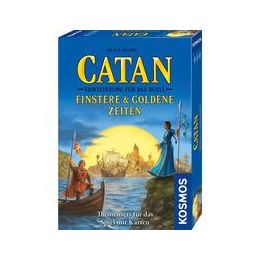 Kosmos CATAN - Erweiterung für das Duell - Finstere & Goldene Zeiten, Kartenspiel Spieleranzahl: bis zu 2 Spieler Spieldauer: 1 Stunde und 15 Minuten Altersangabe: ab 10 Jahren Serie: CATAN