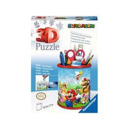 Ravensburger 3D Puzzle Utensilo Super Mario Stiftehalter für Super Mario Fans ab 6 Jahren Teile: 54 Altersangabe: ab 6 Jahren