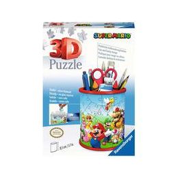 Ravensburger 3D Puzzle Utensilo Super Mario Stiftehalter f&uuml;r Super Mario Fans ab 6 Jahren