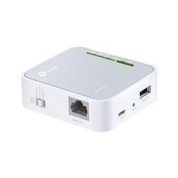 TP-LINK TL-WR902AC Pocket 1FE/AC750/Ro, Router wei&szlig;/grau