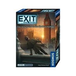 Kosmos EXIT - Das Spiel - Das Verschwinden des Sherlock Holmes, Partyspiel Spieleranzahl: 1 - 4 Spieler Spieldauer: 1 Stunde und 30 Minuten Altersangabe: ab 12 Jahren Serie: EXIT - Das Spiel