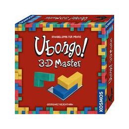 Kosmos Ubongo 3-D Master, Brettspiel Spieleranzahl: 1 - 4 Spieler Spieldauer: 30 Minuten Altersangabe: ab 10 Jahren