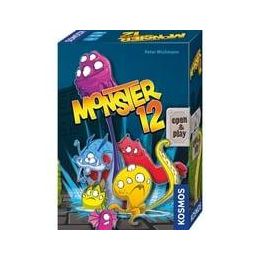 Kosmos Monster 12, Würfelspiel Spieleranzahl: 2 - 5 Spieler Spieldauer: 12 Minuten Altersangabe: ab 7 Jahren