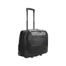 Targus CityGear Rollkoffer schwarz, 17,3" Typ: Koffer Geeignet für: Notebook bis 17.3 Zoll (43.942 cm) Material: 1680D Polyester