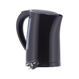 Severin Wasserkocher WK 3498 schwarz, 1,5 Liter Leistung: 2.200 Watt Fassungsvermögen: 1,5 Liter Deckel: Klappdeckel, Öffnen per Knopfdruck Sicherheit: Rutschsicherung