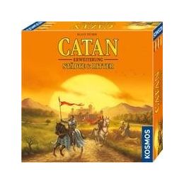 Kosmos CATAN - Städte & Ritter, Brettspiel Erweiterung Spieleranzahl: 2 - 4 Spieler Spieldauer: 1 Stunde Altersangabe: ab 10 Jahren Serie: Catan