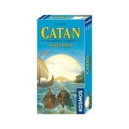 Kosmos CATAN - Seefahrer Ergänzung 5-6 Spieler, Brettspiel Erweiterung Spieleranzahl: 5 - 6 Spieler Spieldauer: 2 Stunden und 30 Minuten Altersangabe: ab 10 Jahren Serie: Catan