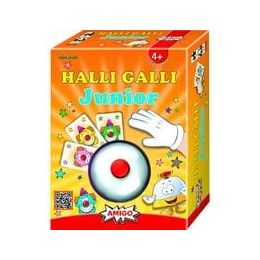 Amigo Halli Galli Junior, Kartenspiel Spieleranzahl: 2 - 4 Spieler Spieldauer: 15 Minuten Altersangabe: ab 4 Jahren Serie: Halli Galli